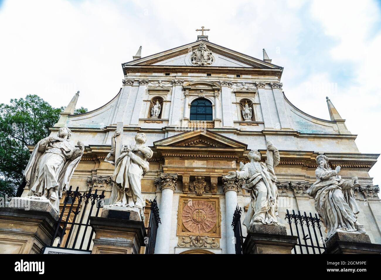 Polish baroque church hi-res stock photography and images - Alamy