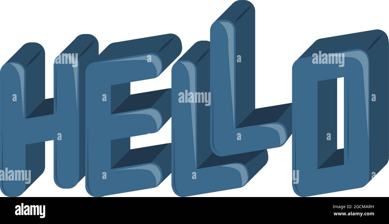 hello decorative handwriting Stock Vector Image & Art - Alamy