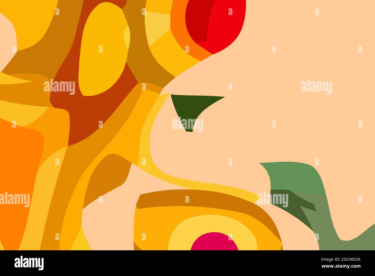 Colorful dynamic background. Abstract vector.Digital curve design. 2D ...