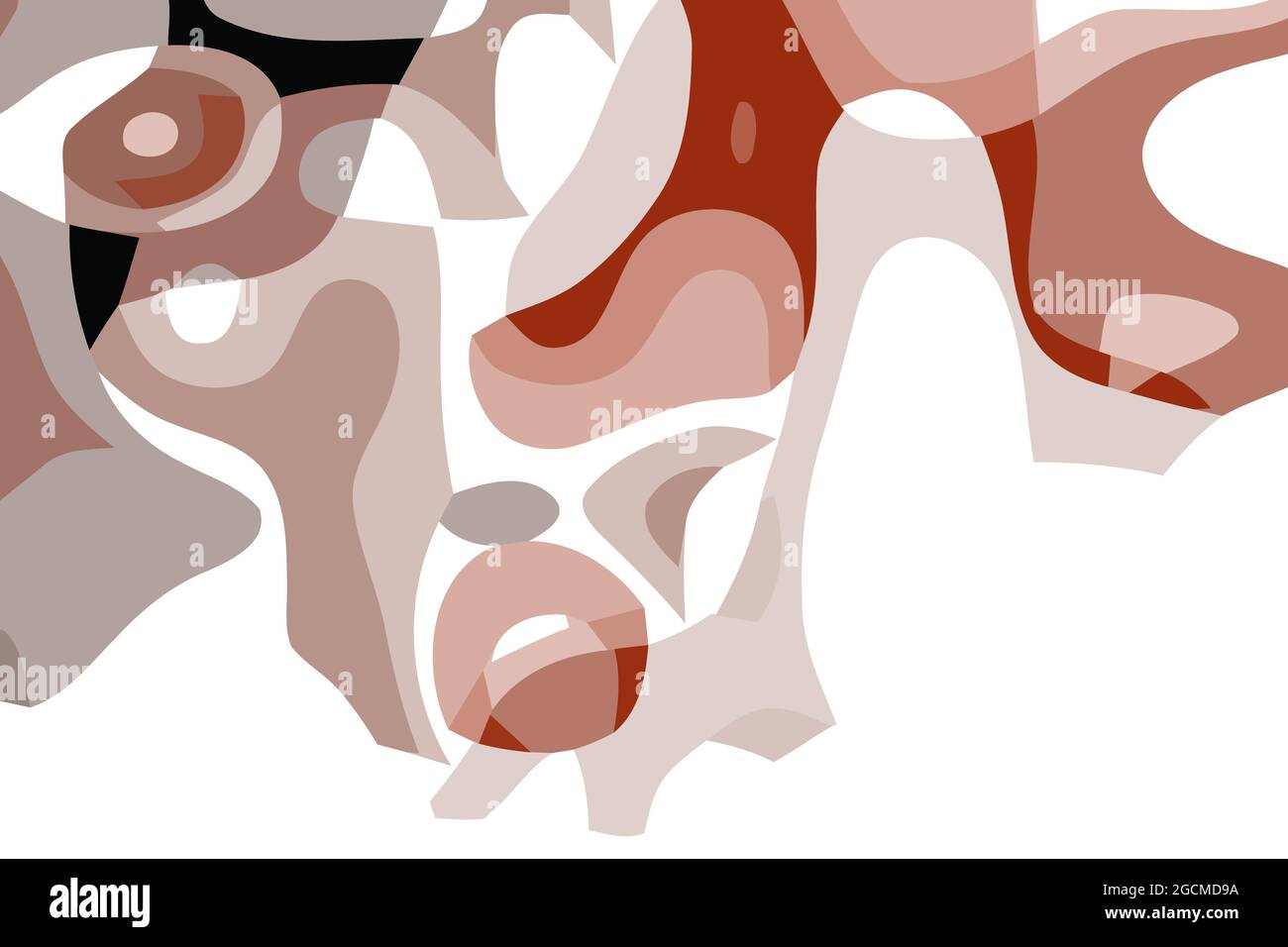 Colorful dynamic background. Abstract vector.Digital curve design. 2D ...