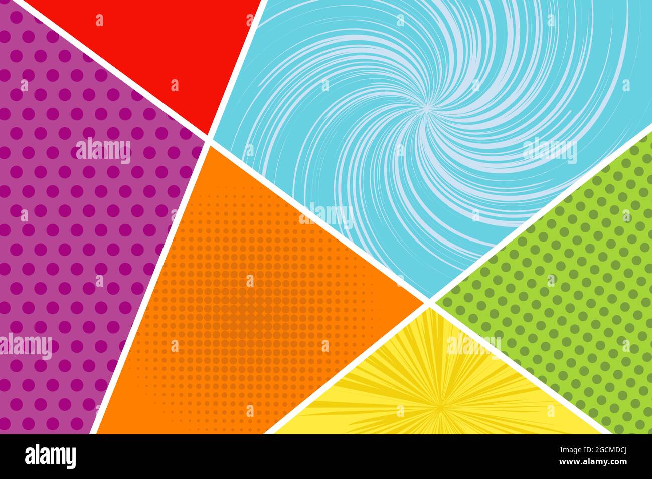 Comic Book Design Element Vector Illustration Stock Vector Image & Art ...
