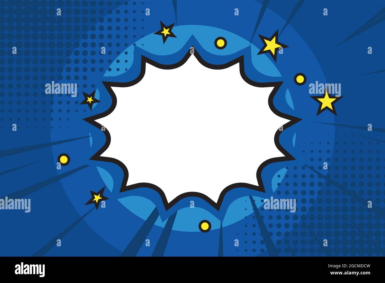 Comic Book Design Element Vector Illustration Stock Vector Image & Art ...