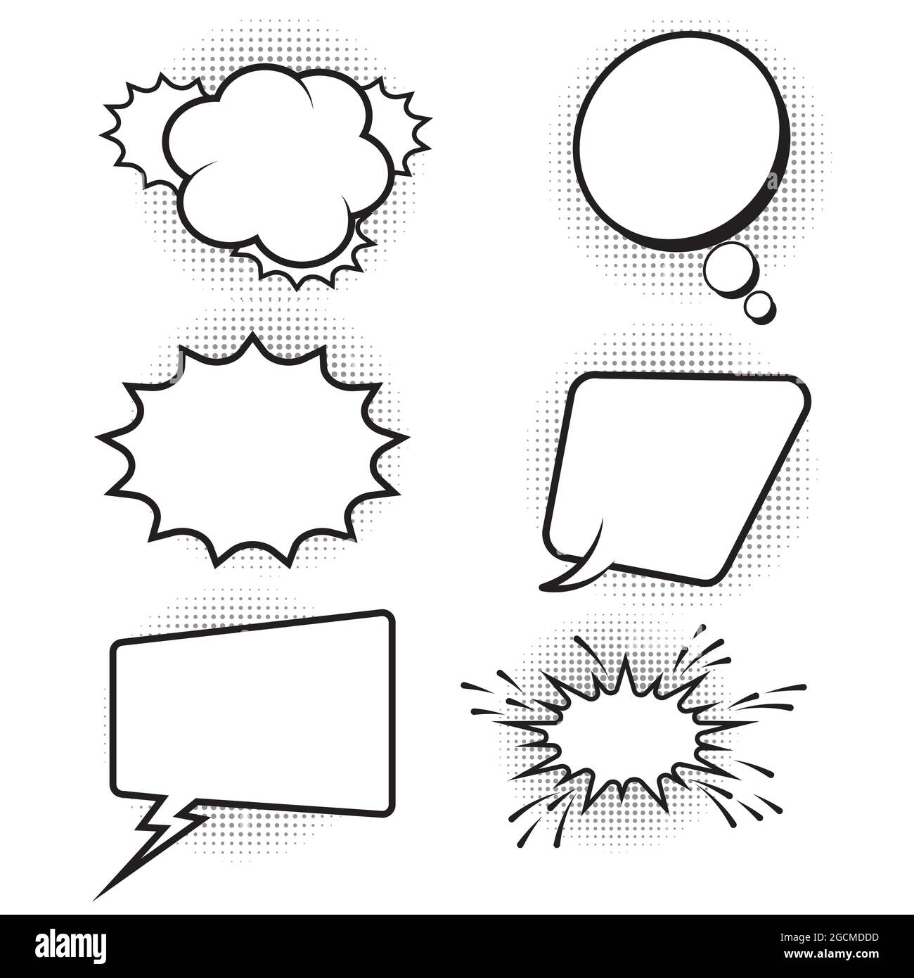 Comic Book Design Element Vector Illustration Stock Vector Image & Art ...