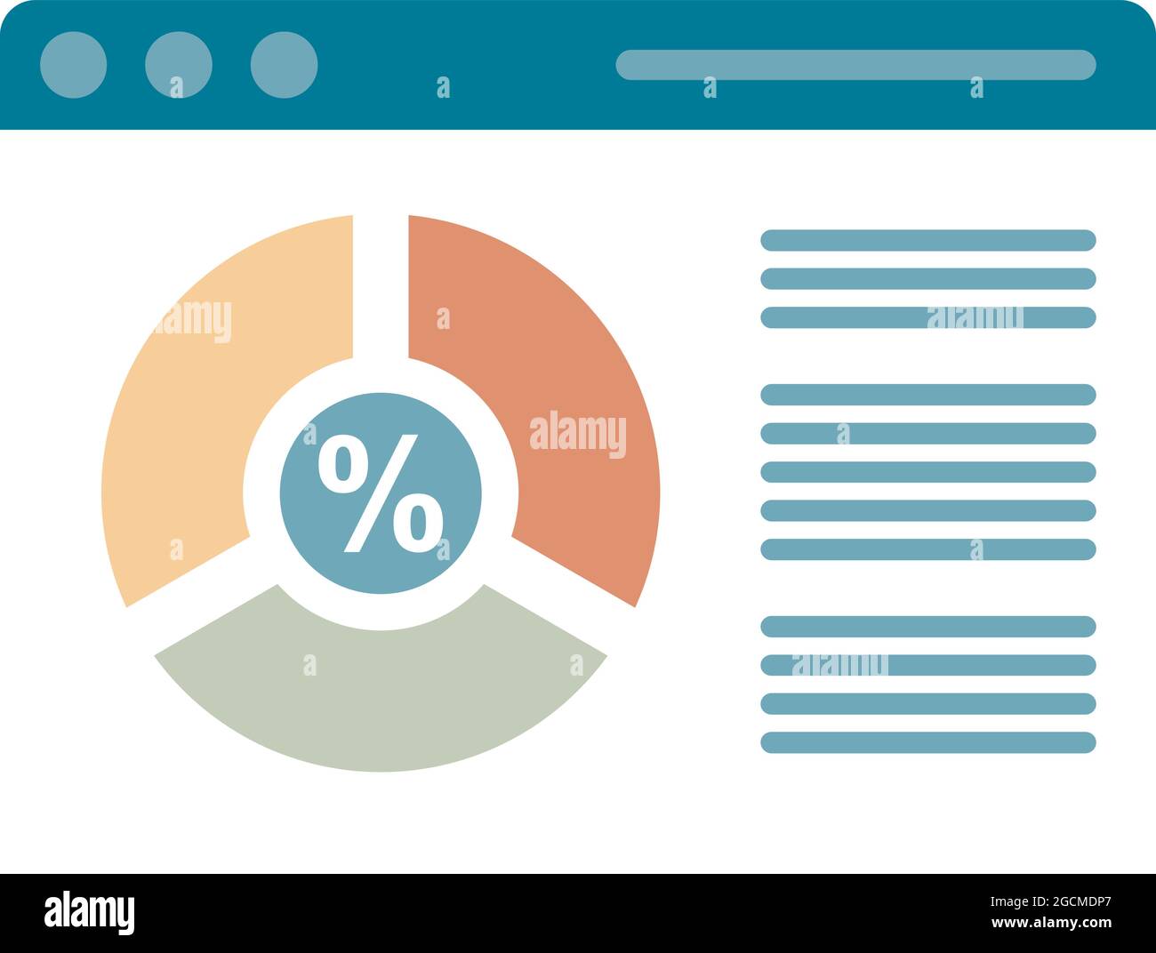 Conversion rate web page icon. Flat illustration of conversion rate web ...