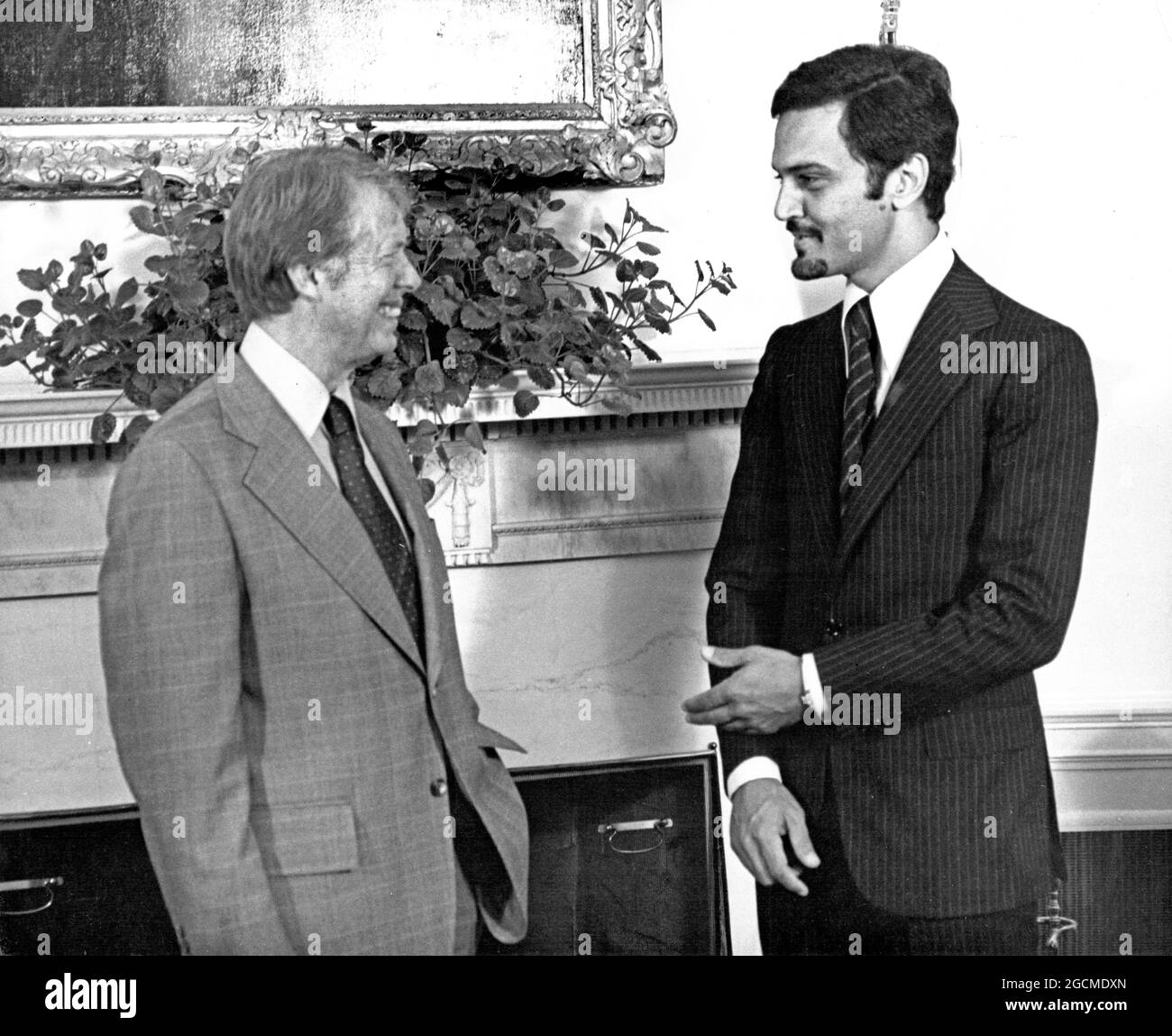 United States President Jimmy Carter, left, meets Minister of Foreign ...