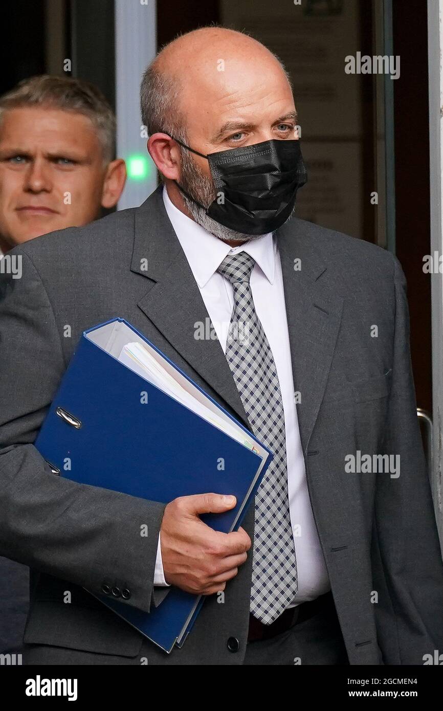 West Mercia Pc Jamie Holloway leaves Worcester Crown Court where he ...