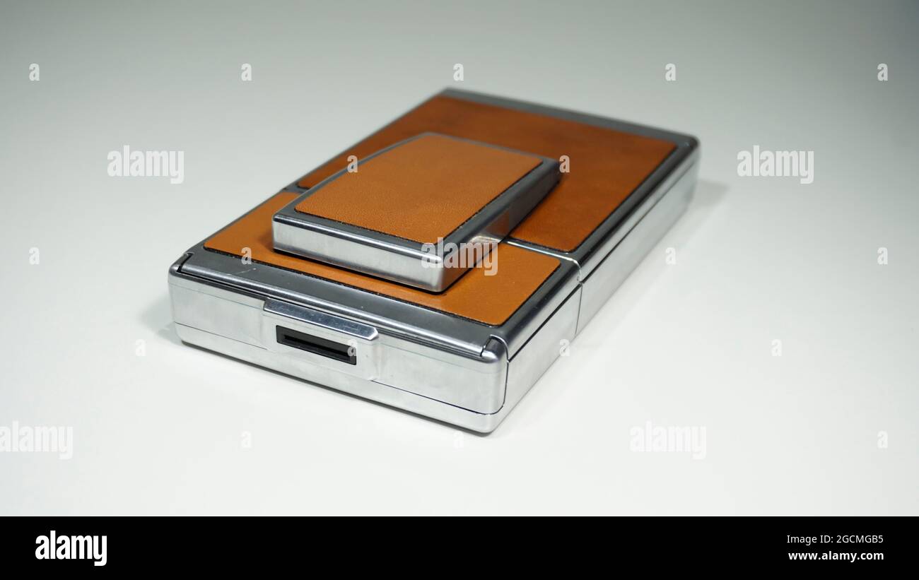 Vintage instant camera Stock Photo - Alamy