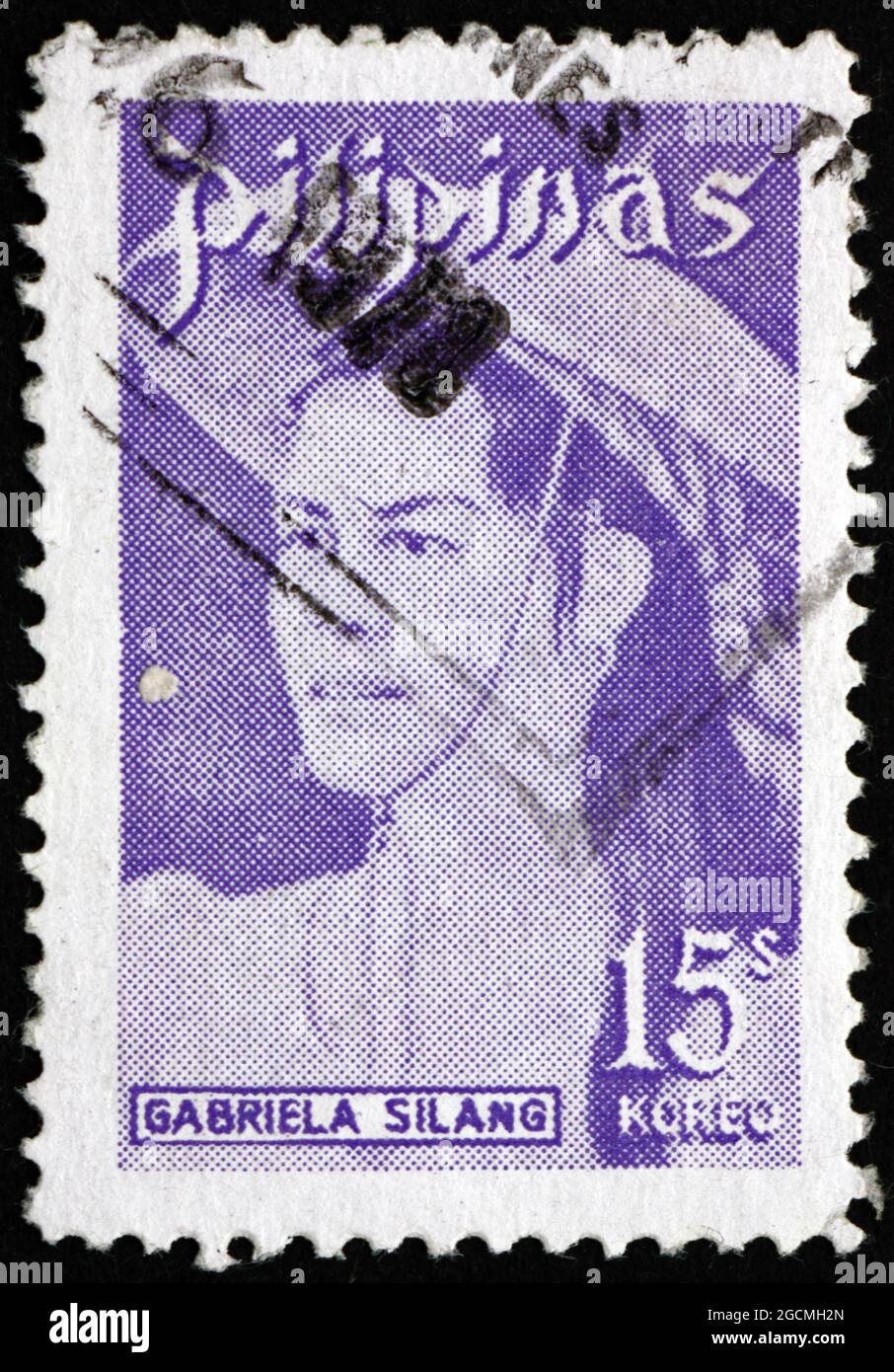 PHILIPPINES - CIRCA 1974: a stamp printed in Philippines shows Gabriela ...