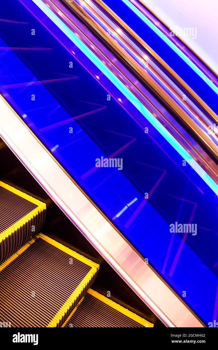 Closeup of the stair lift elevator Stock Photo - Alamy
