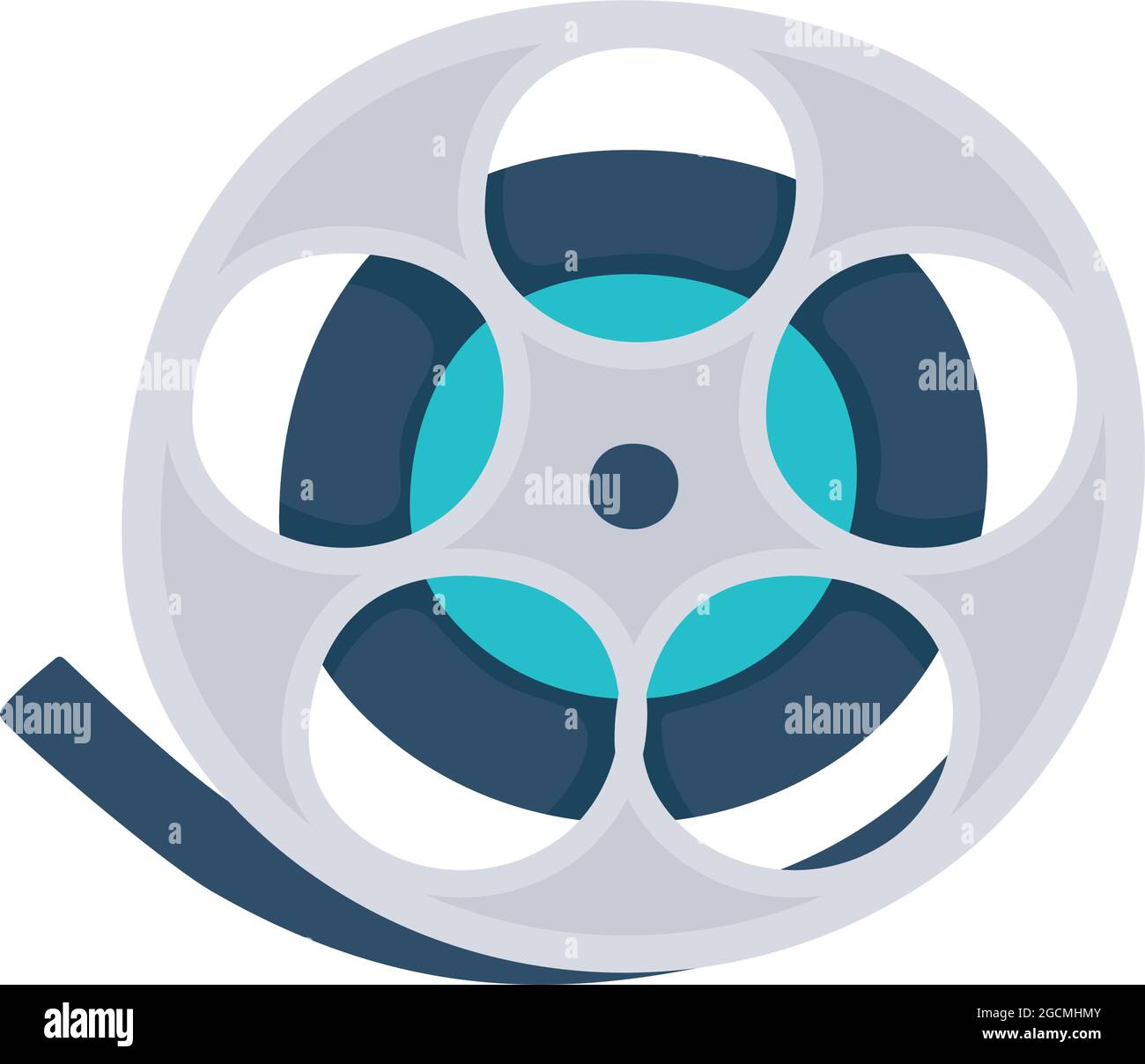 film reel strip Stock Vector Image & Art - Alamy