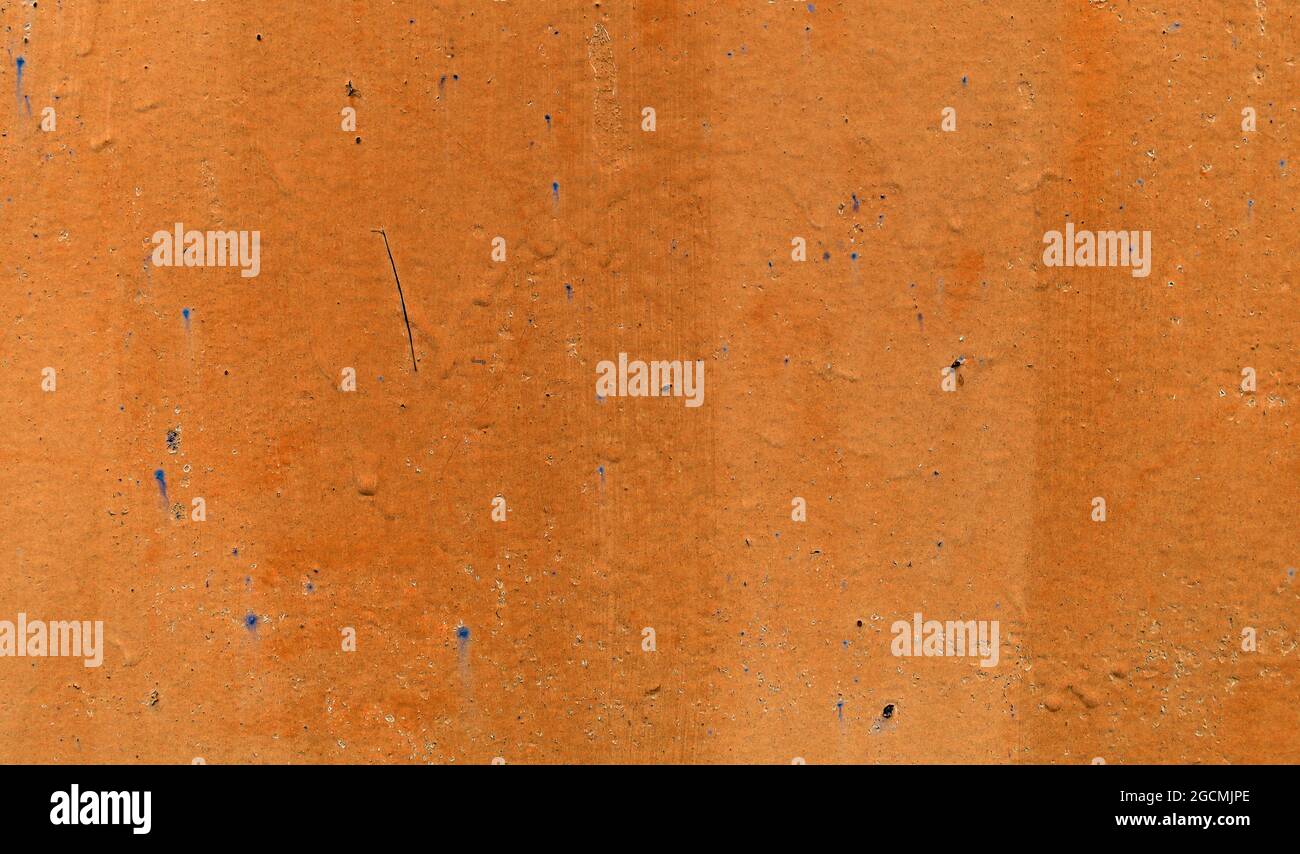 Old paint stains on aged iron wall. Metal surface texture background ...