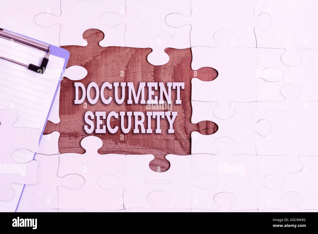 Inspiration Showing Sign Document Security Business Concept Means In Which Important Documents