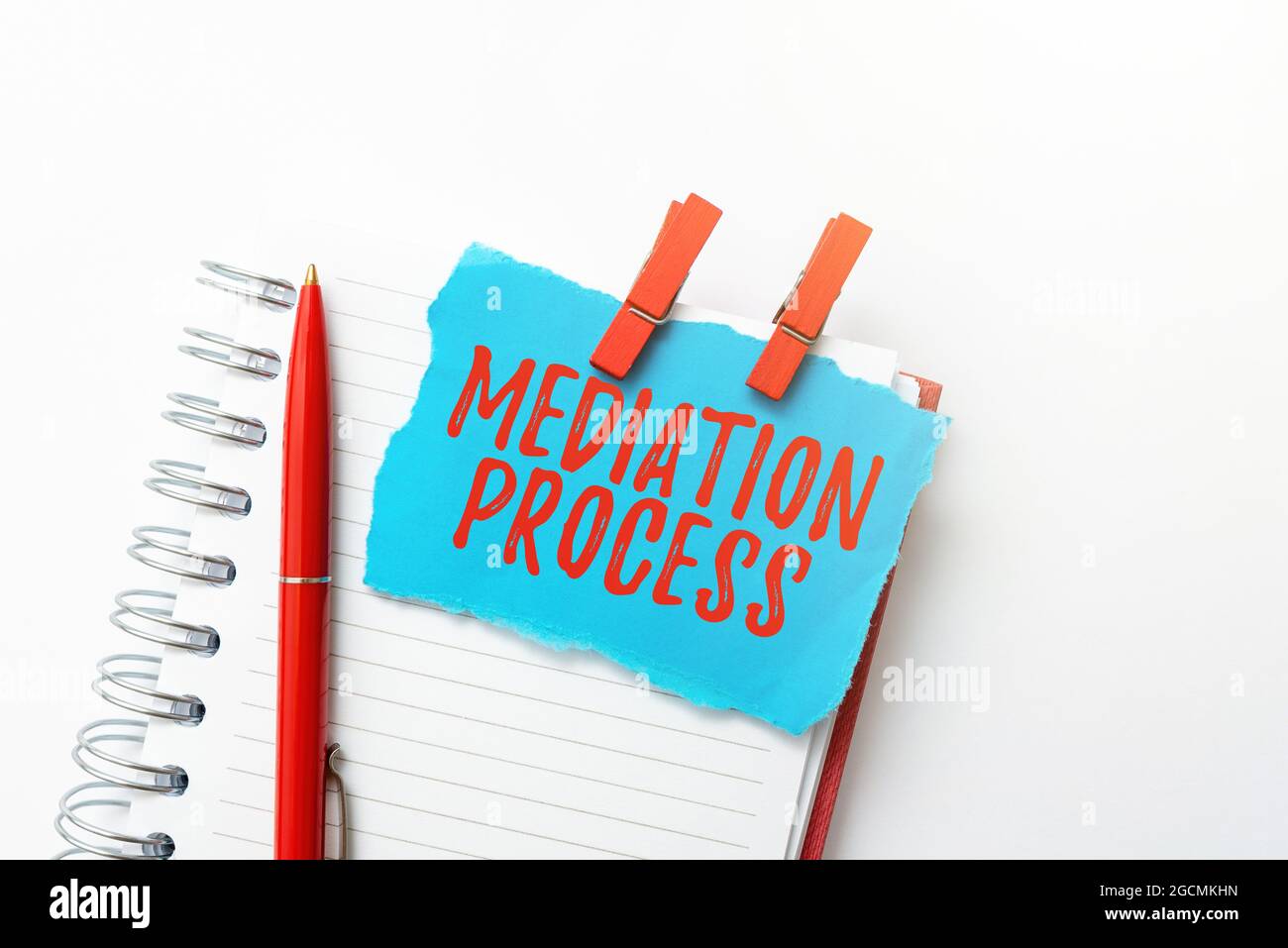 Text caption presenting Mediation Process. Word for informal and ...