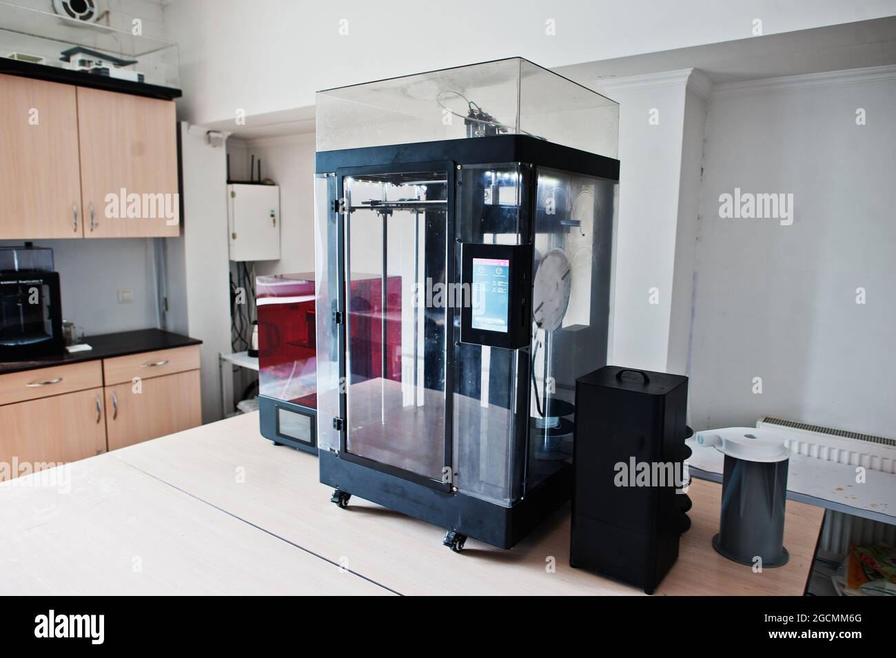 The 3D printing machine operation at work Stock Photo - Alamy