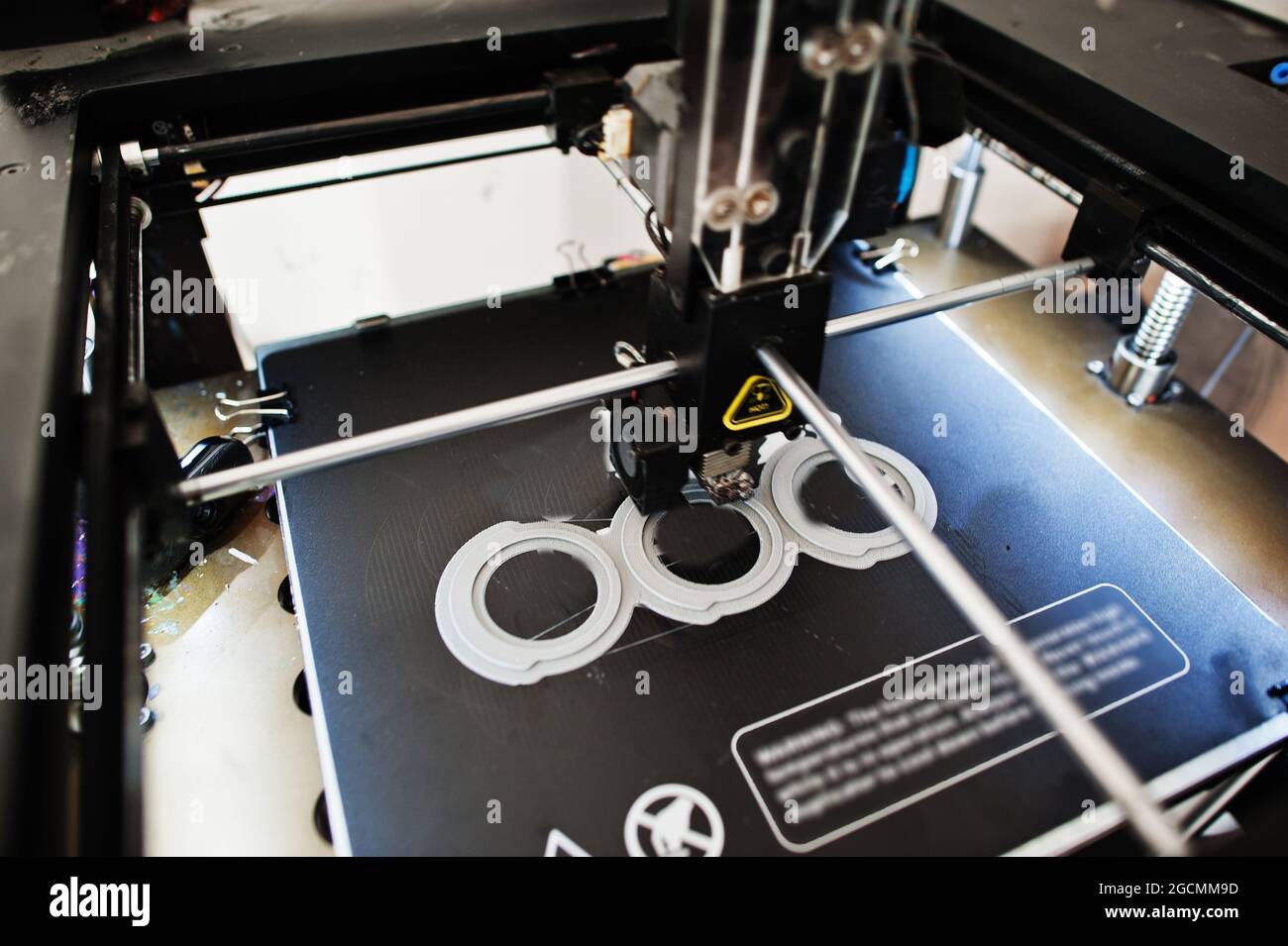 The 3D printing machine operation at work Stock Photo - Alamy