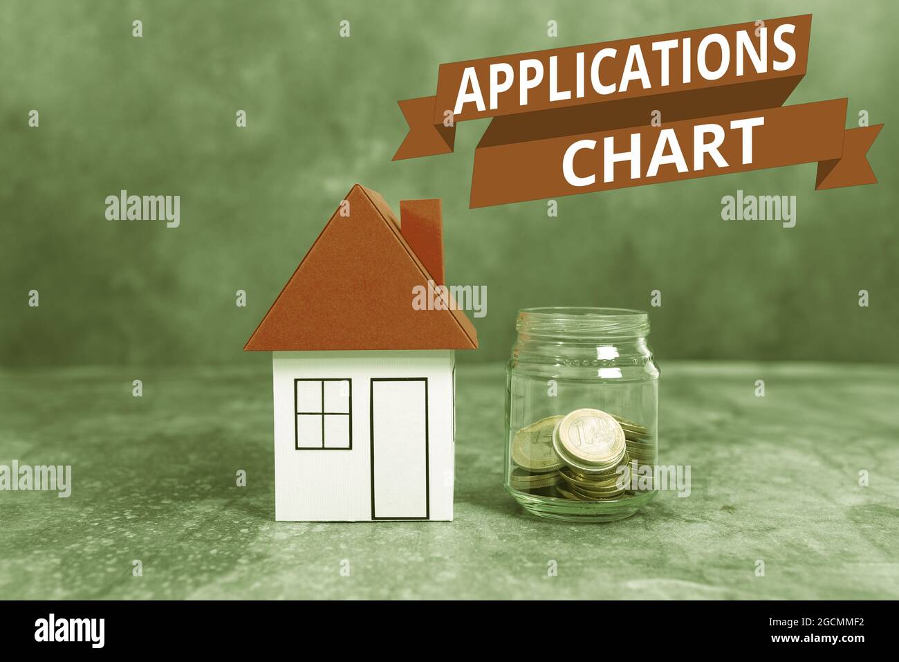 Conceptual display Applications Chart. Concept meaning graph used to ...