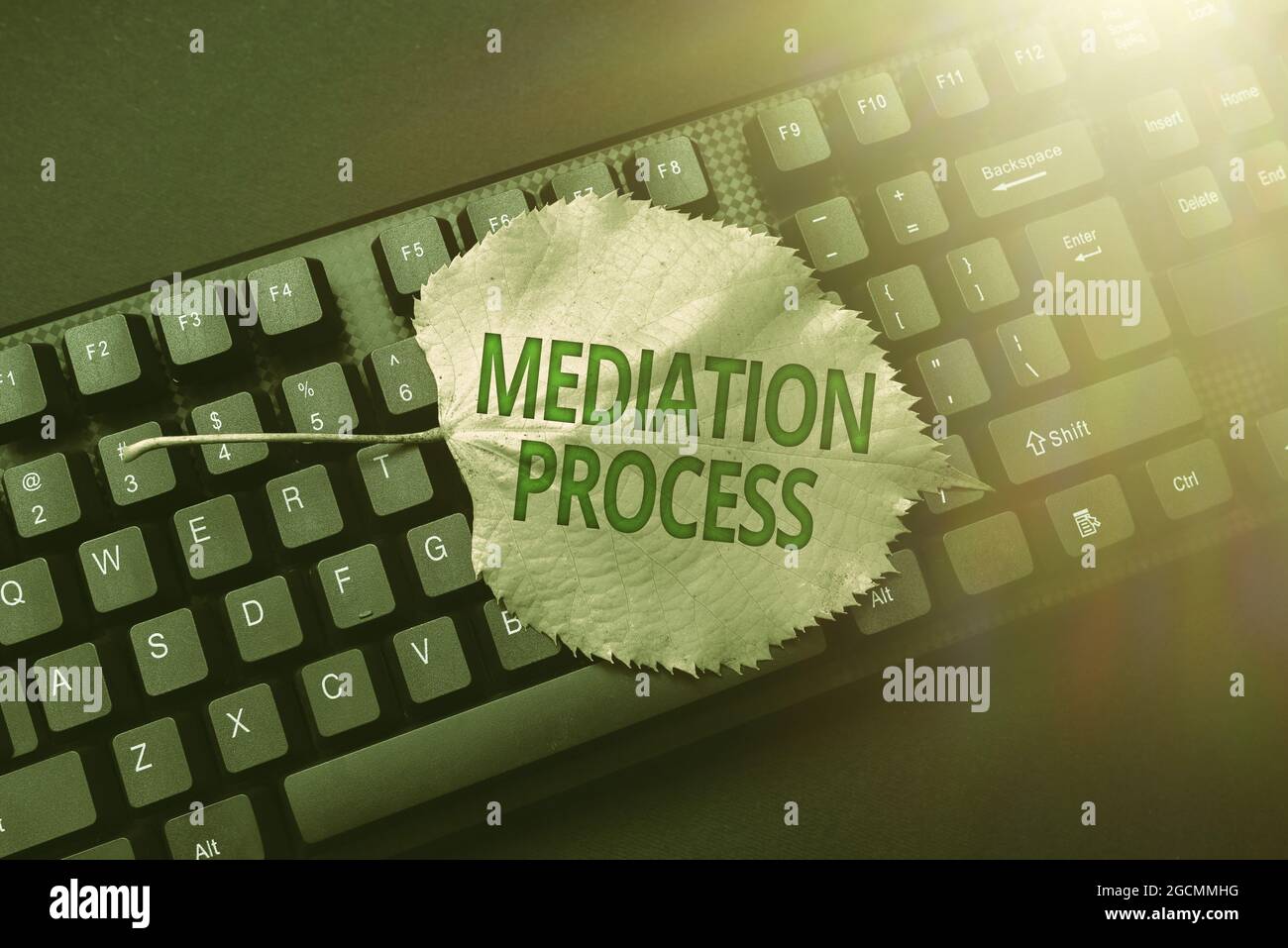 Handwriting text Mediation Process. Concept meaning informal and ...