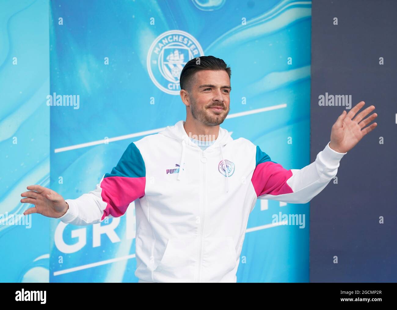 Jack grealish manchester city signing hi-res stock photography and ...