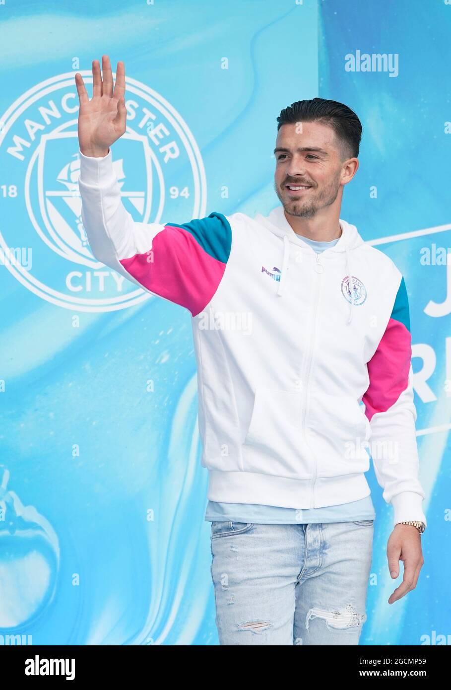 Jack grealish manchester city signing hi-res stock photography and ...