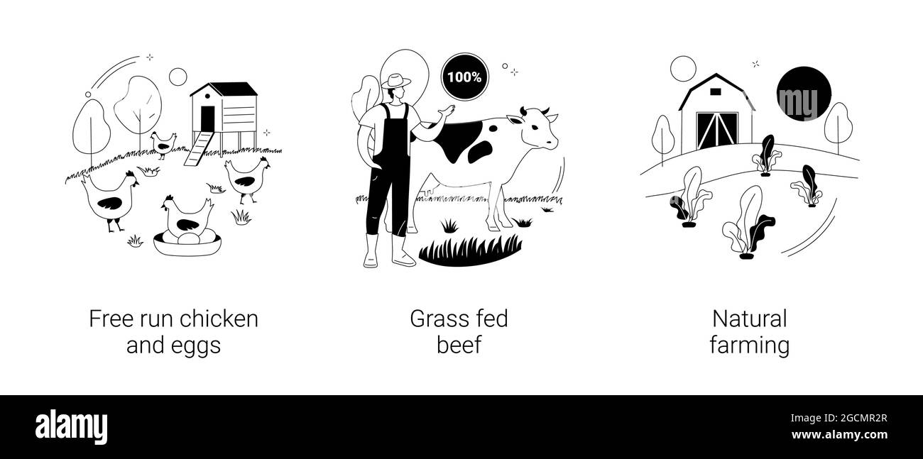 Eco farming abstract concept vector illustrations Stock Vector Image ...