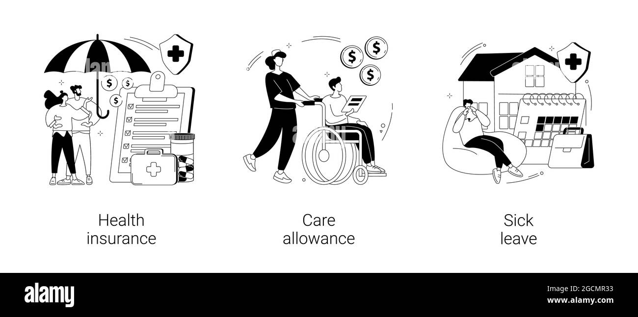 Medical care abstract concept vector illustrations Stock Vector Image ...