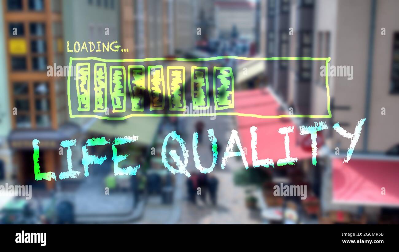 Street Sign the Direction Way to Life Quality Stock Photo - Alamy