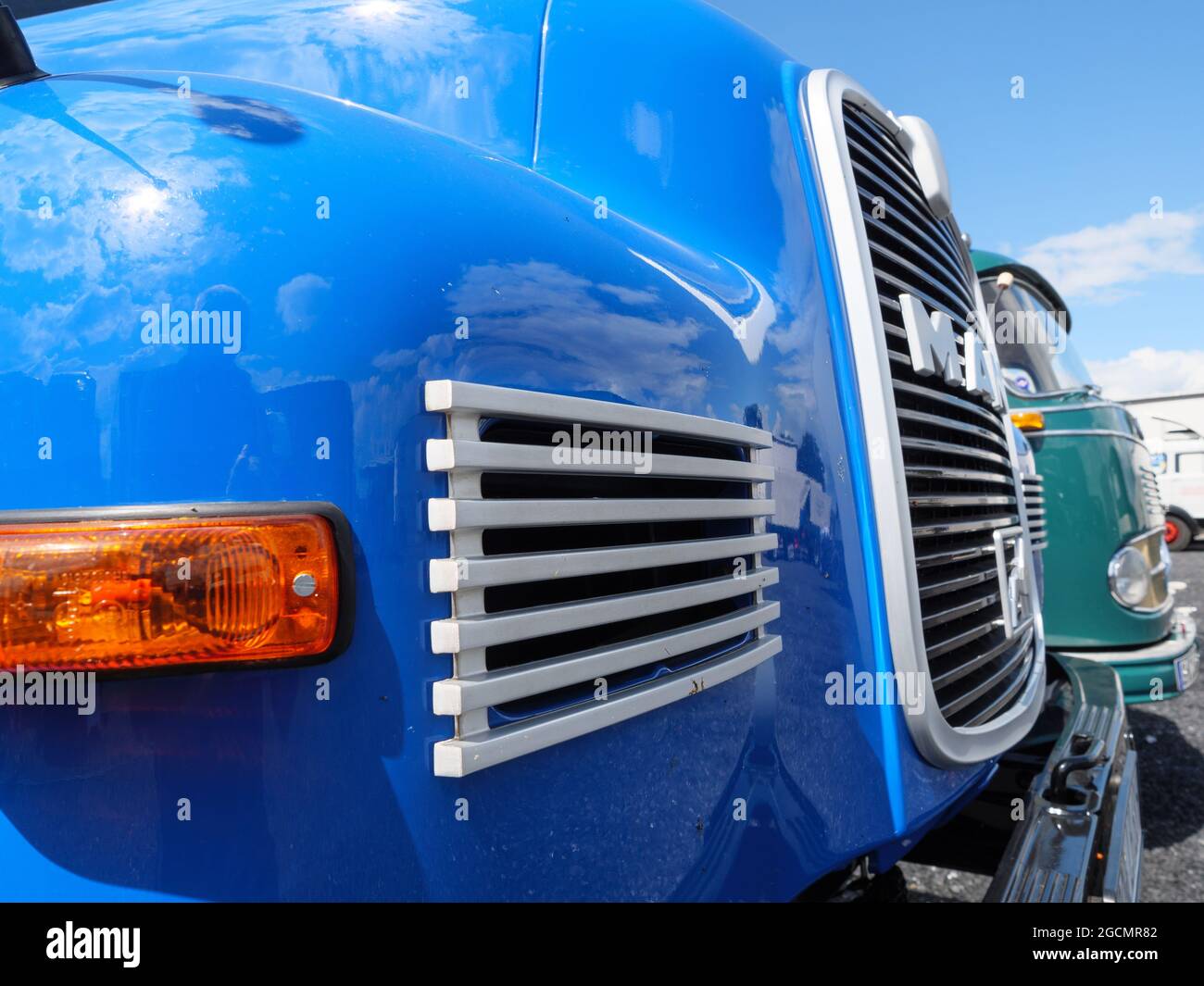 old trucks in germany Stock Photo - Alamy