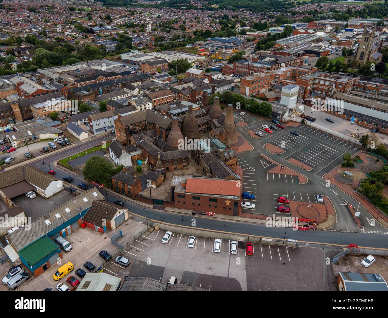 Stoke on Trent Aerial Drone Staffordshire News or Reporting Images ...