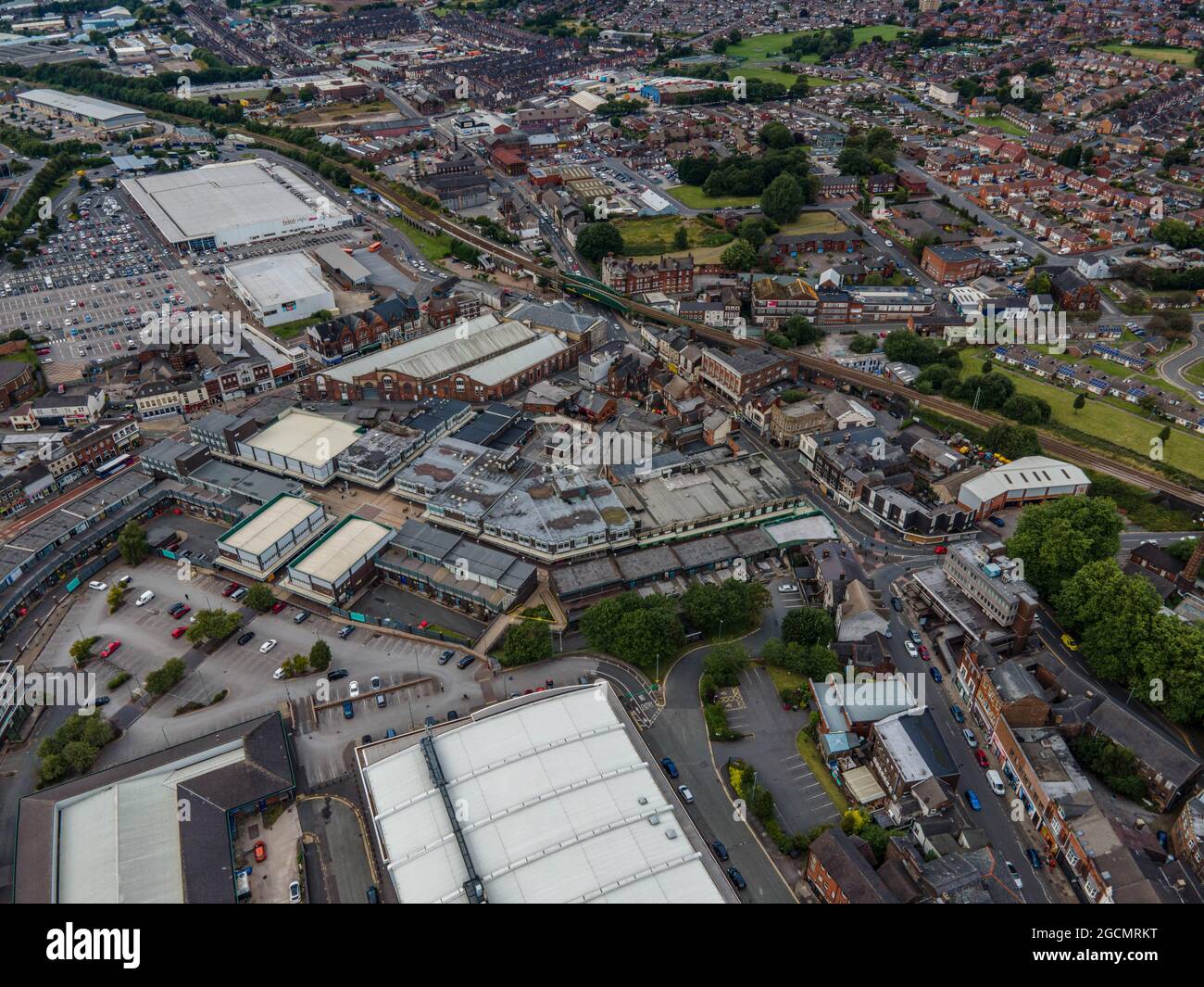 Stoke on Trent Aerial Drone Staffordshire News or Reporting Images ...