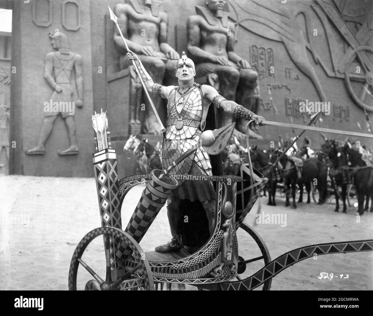 CHARLES DE ROCHE aka CHARLES de ROCHEFORT as Rameses the Magnificent in ...