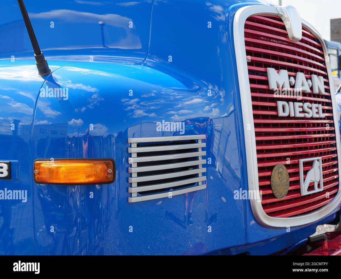 old trucks in germany Stock Photo - Alamy