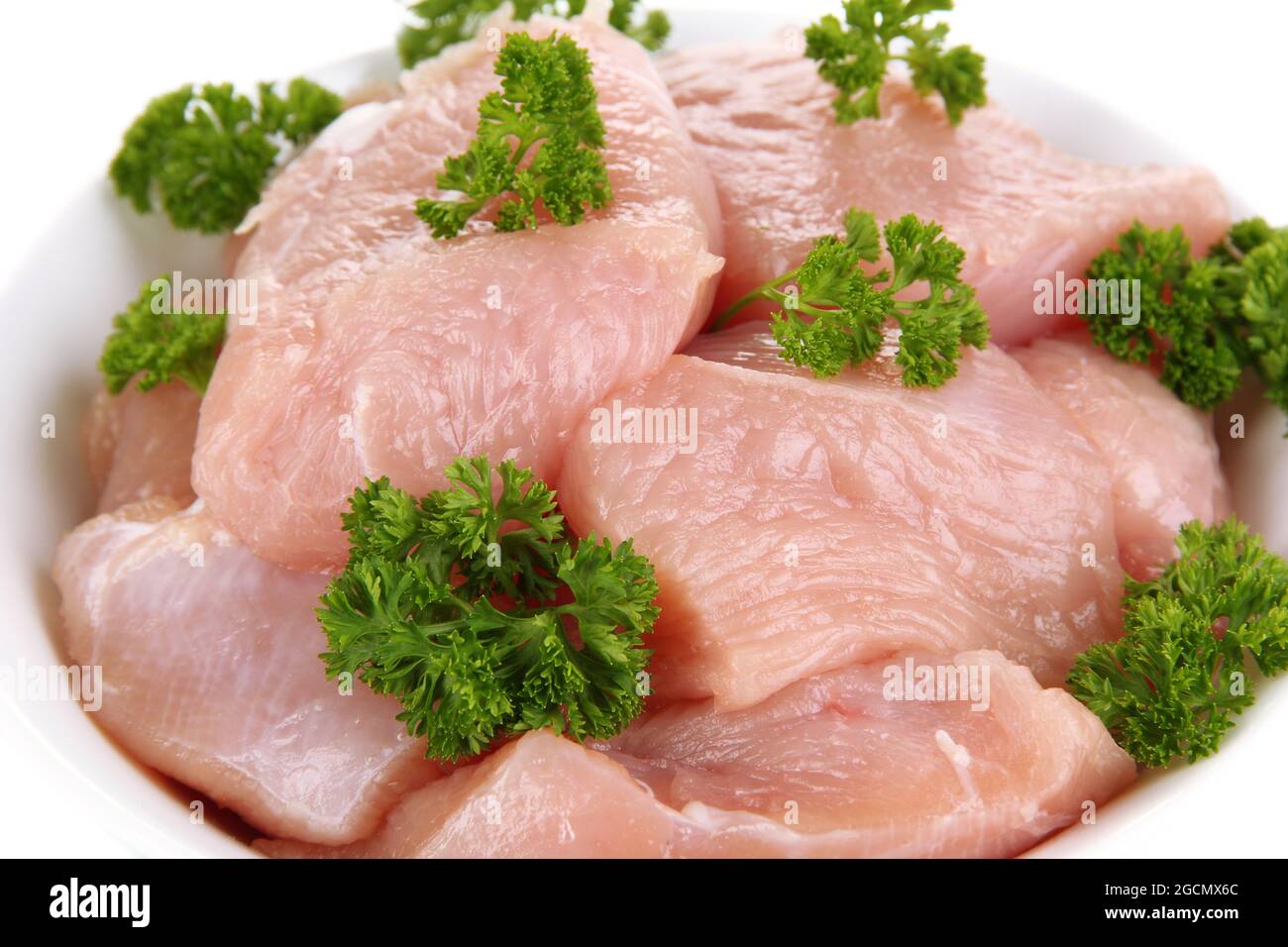 Raw turkey meat close up Stock Photo - Alamy