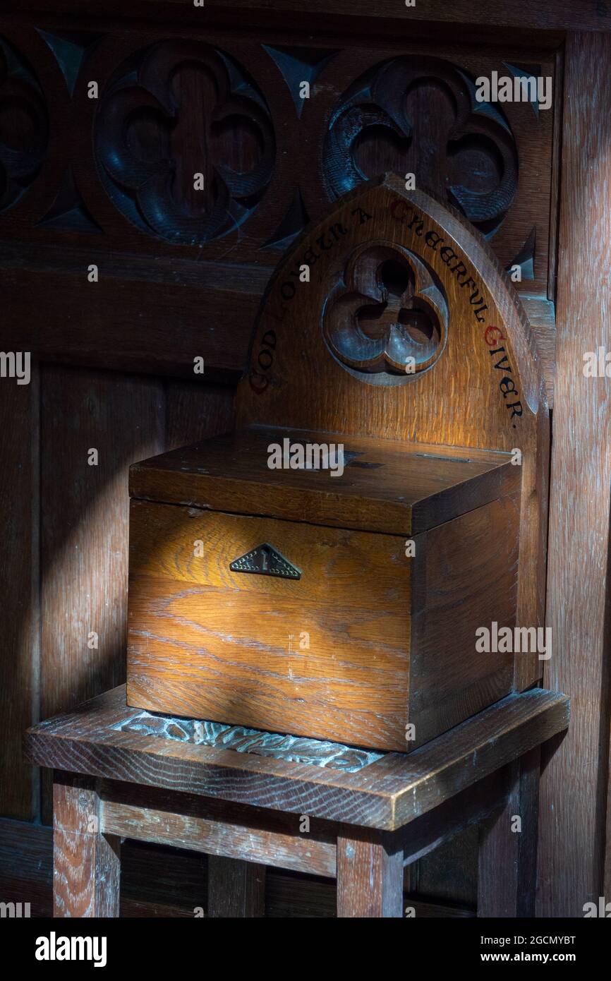 Poor box church hi-res stock photography and images - Alamy