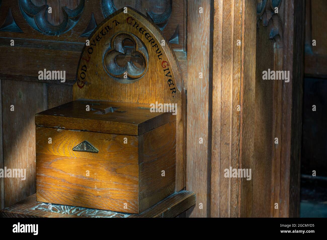 Poor box church hi-res stock photography and images - Alamy