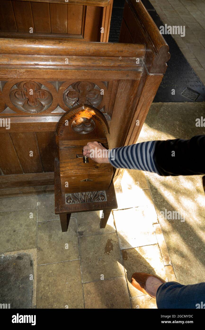 Poor box church hi-res stock photography and images - Alamy