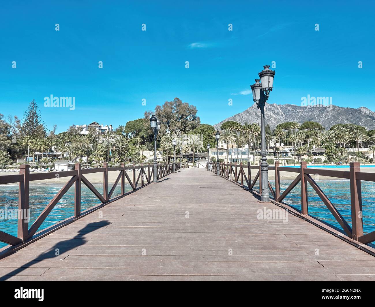 Marbella sunset port hi-res stock photography and images - Alamy