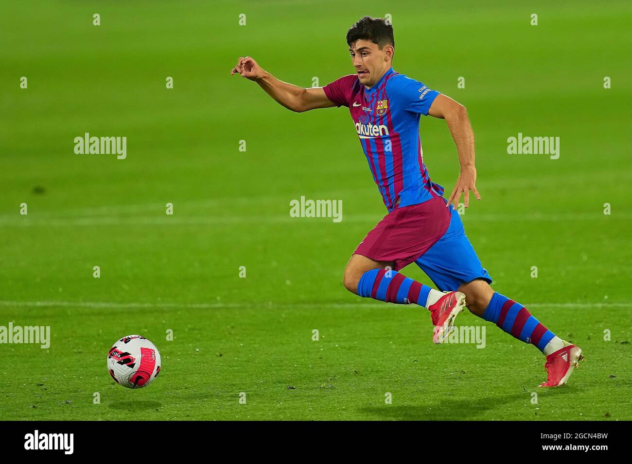Yusuf Demir of FC Barcelona during the Joan Gamper Trophy match between ...