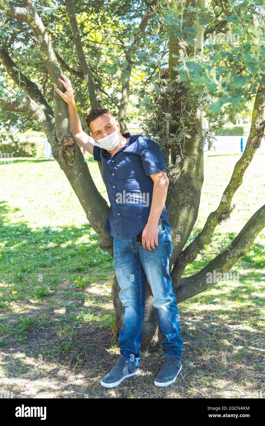 Mask tree hi-res stock photography and images - Alamy