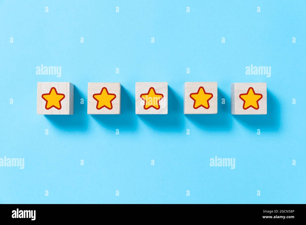 Five stars review satisfaction hi-res stock photography and images - Alamy