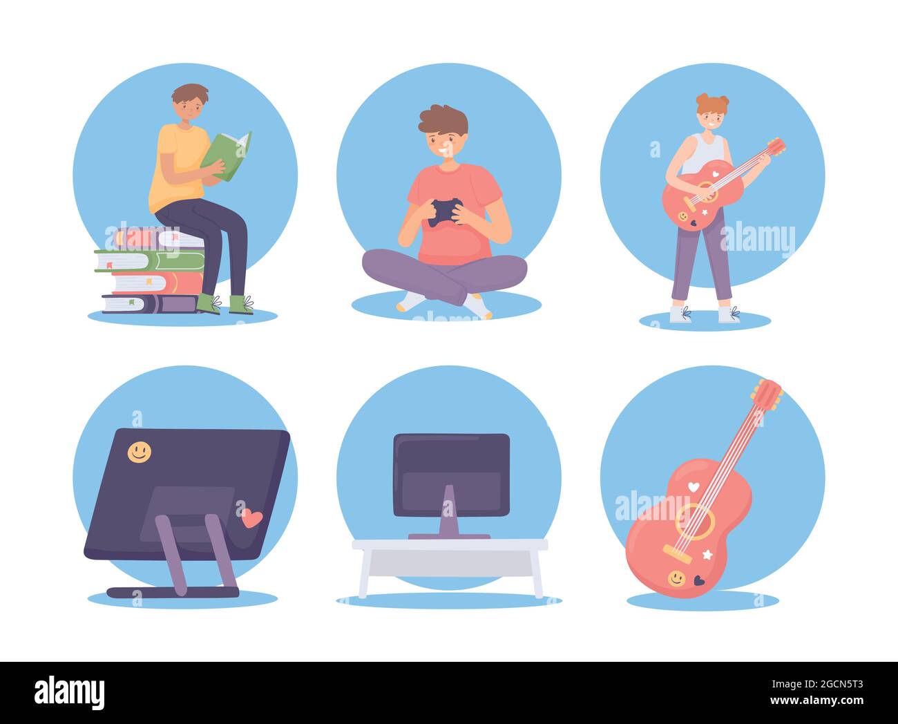 young people learning Stock Vector Image & Art - Alamy