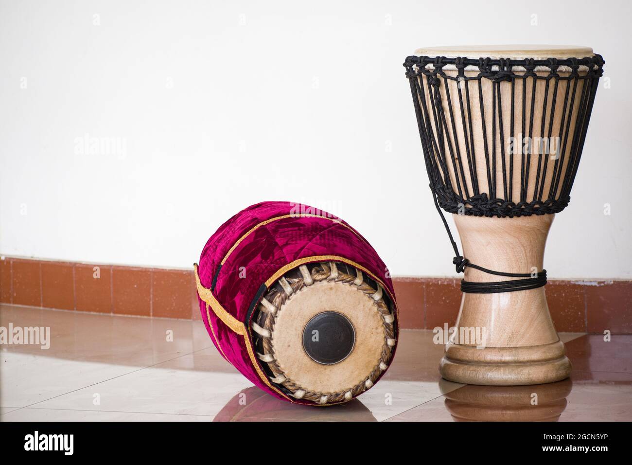 Closeup shot bongo instruments hi-res stock photography and images - Alamy