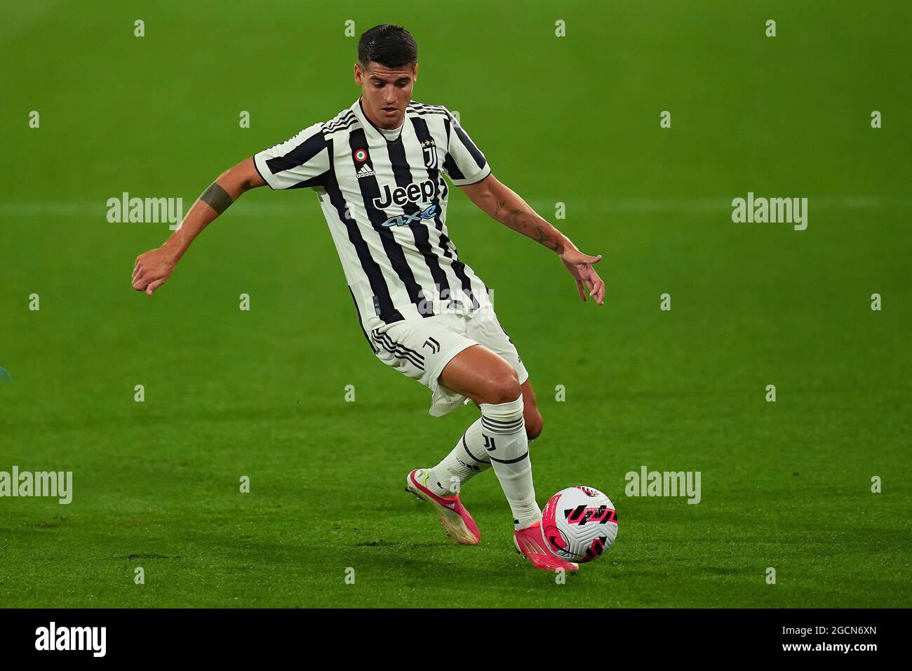 Alvaro Morata of Juventus during the Joan Gamper Trophy match between ...