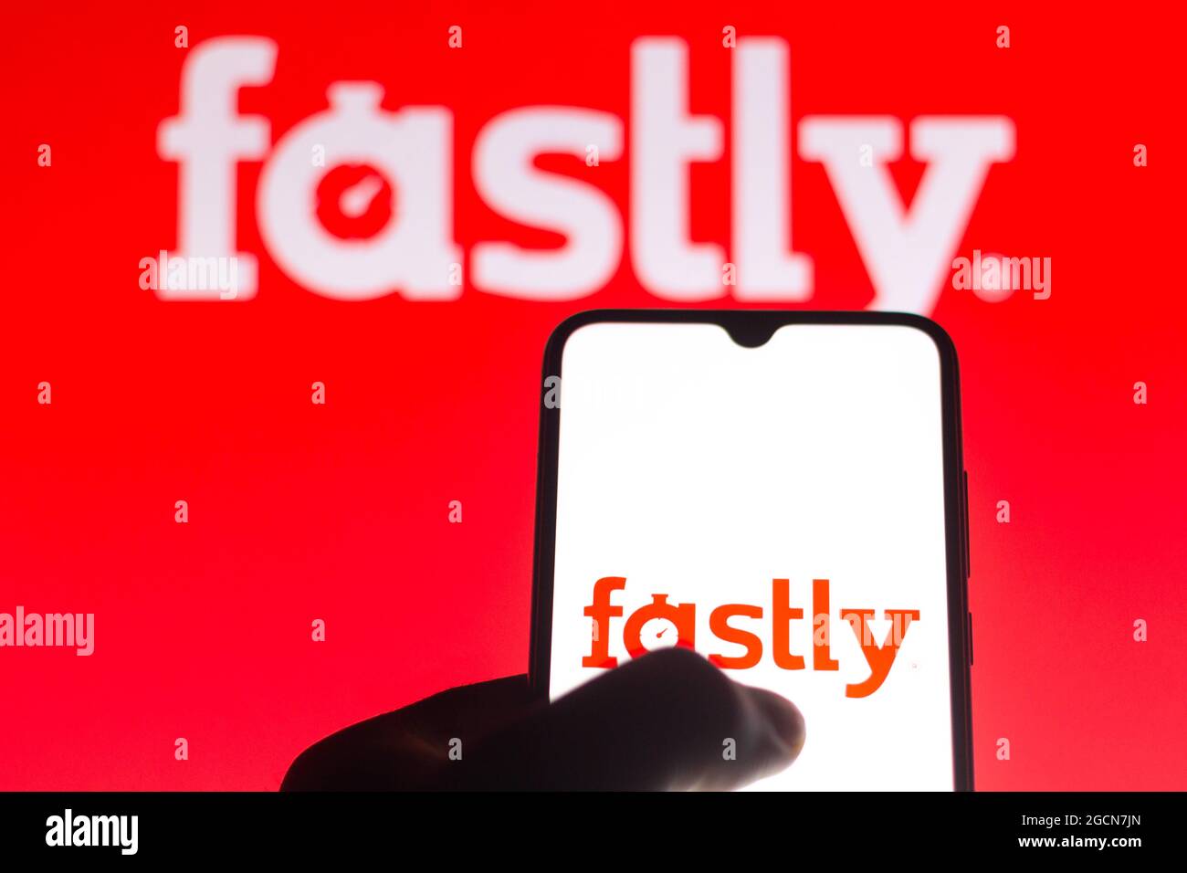 Fastly logo hi-res stock photography and images - Alamy