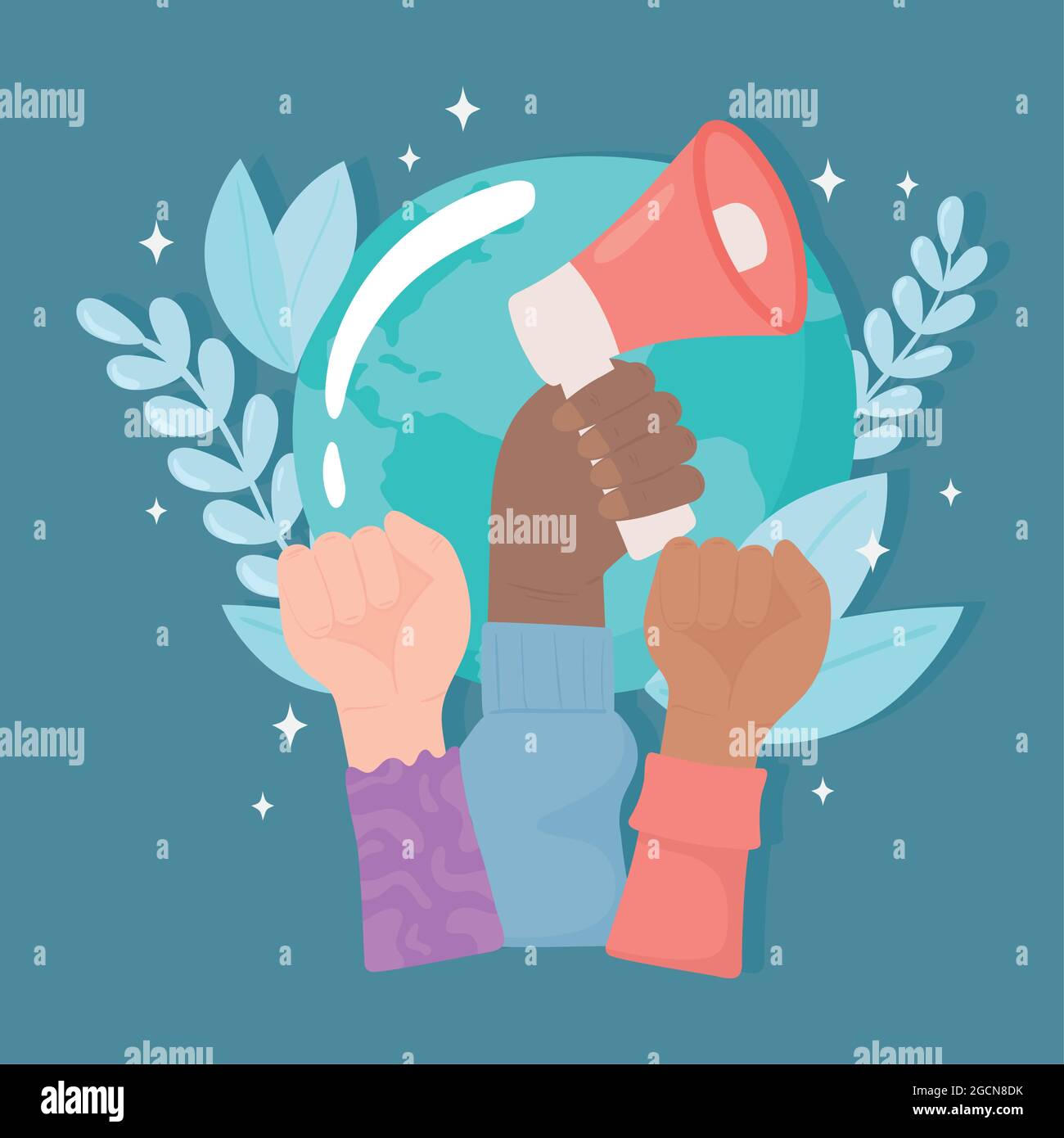 against racial discrimination Stock Vector Image & Art - Alamy