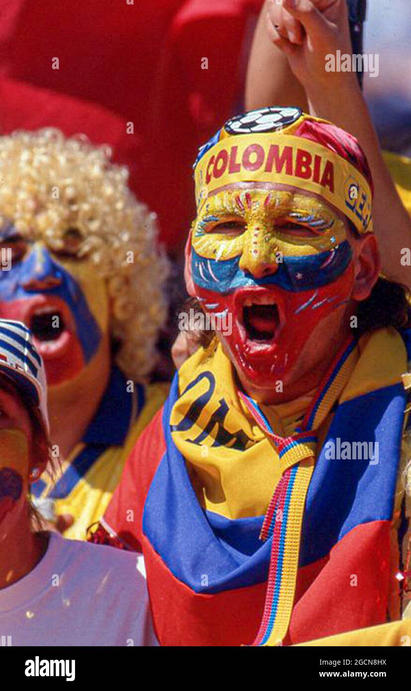 Colombia 1994 world cup hi-res stock photography and images - Alamy