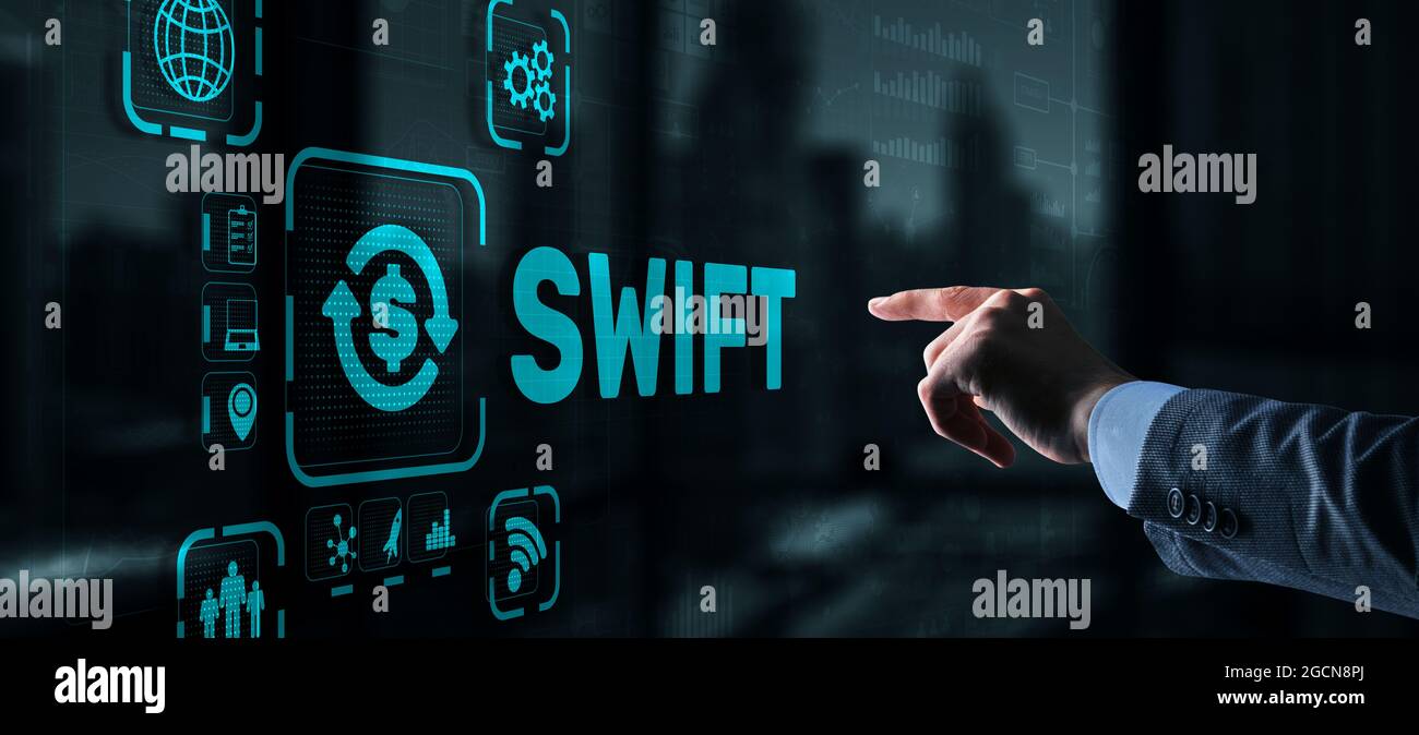 Swift banking system hi-res stock photography and images - Alamy