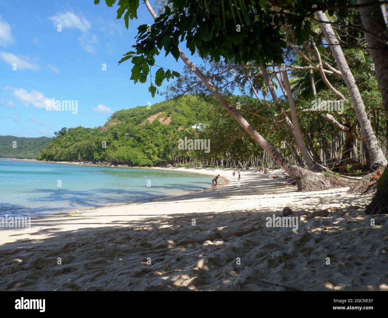 Stunning beach scenery from the island Palawan on the Philippines 18.12 ...