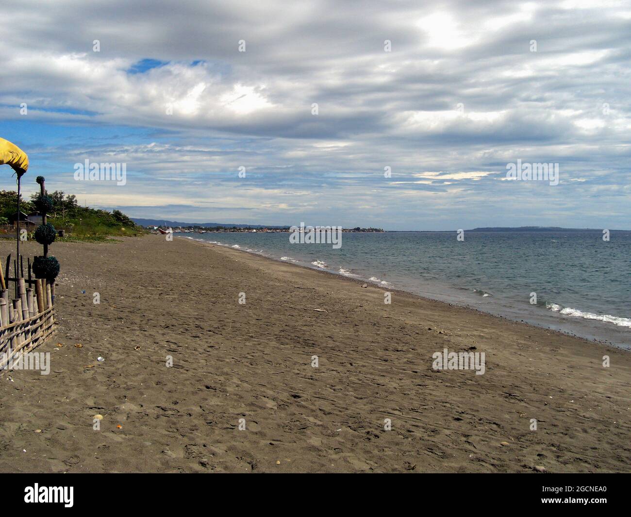 View over the coast at San Jose on Mindoro island at the Philippines 24 ...