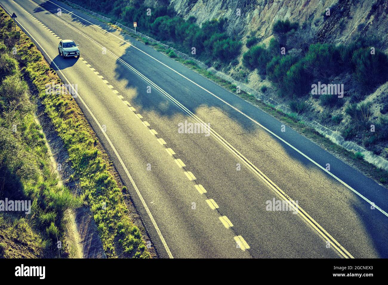 Spain crossing road aerial hi-res stock photography and images - Alamy
