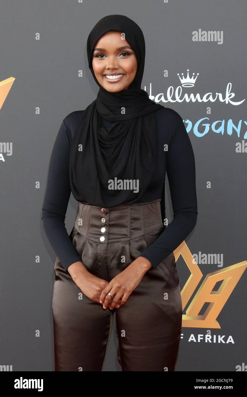 August 8, 2021, Marina Del Rey, California, USA: Somali fashion model ...